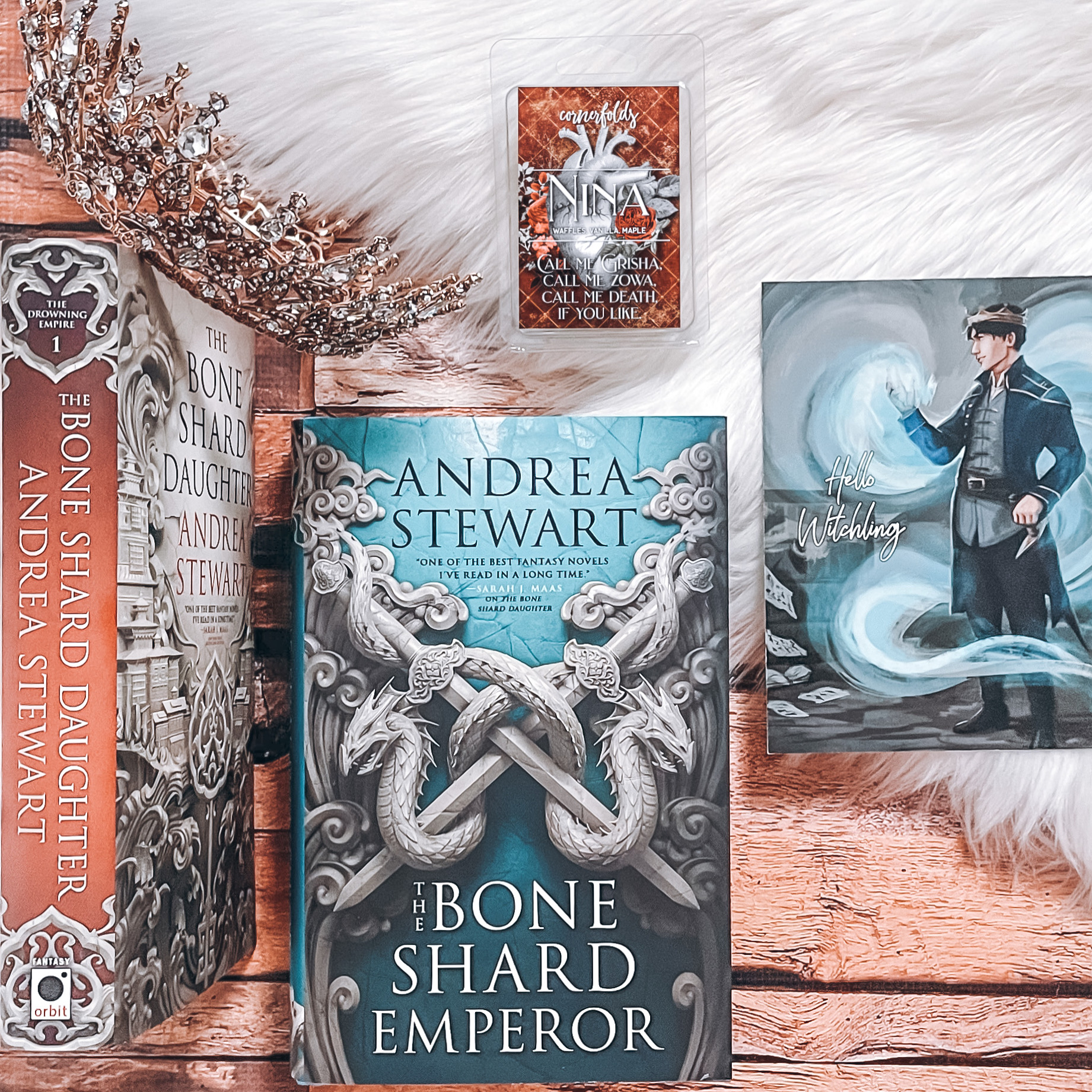 The Bone Shard Emperor – Andrea Stewart – As The Book Ends